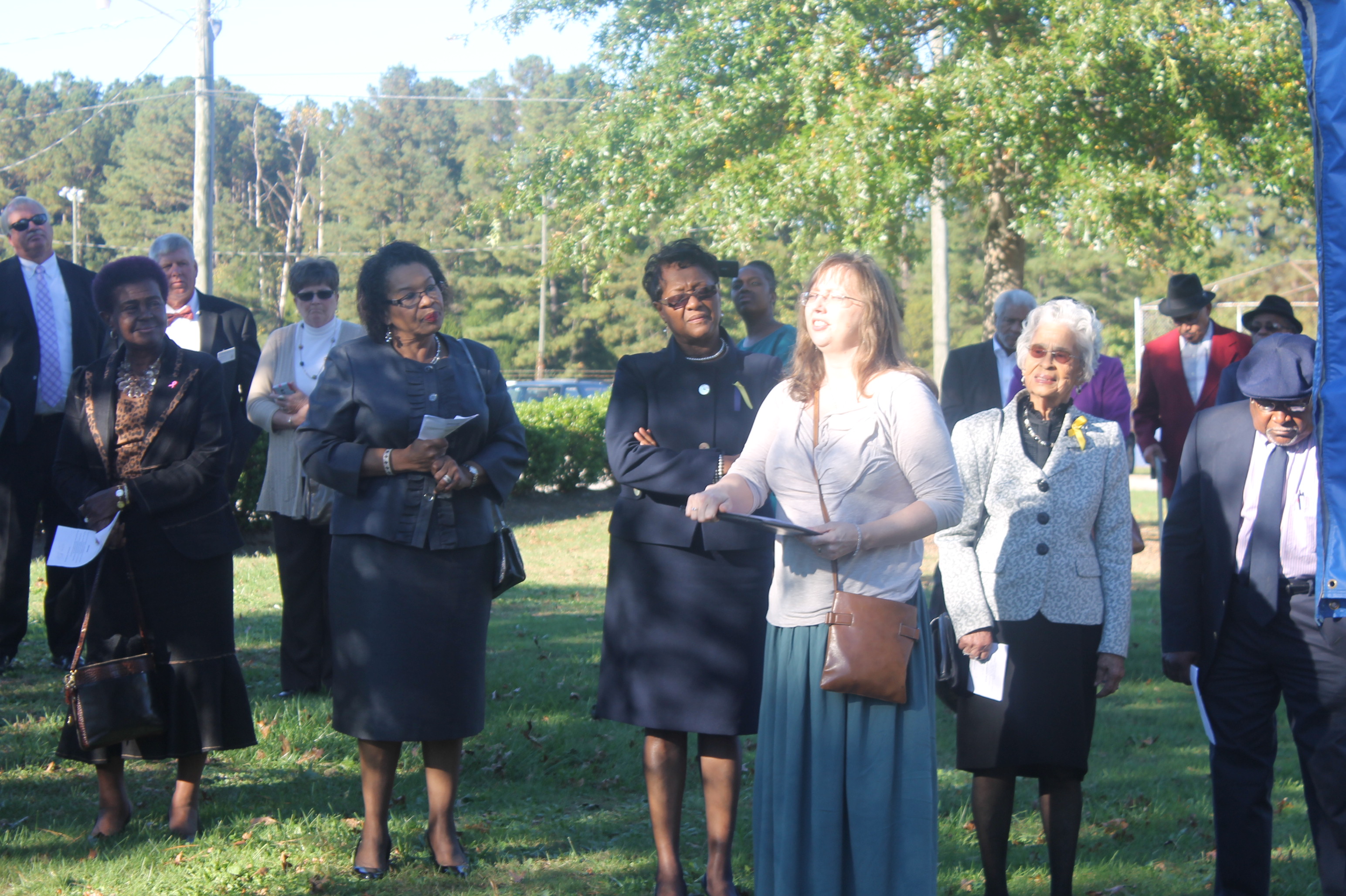Marker Unveiling - Dinwiddie County Schools