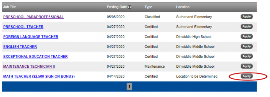 New Online Application Portal - Dinwiddie County Schools