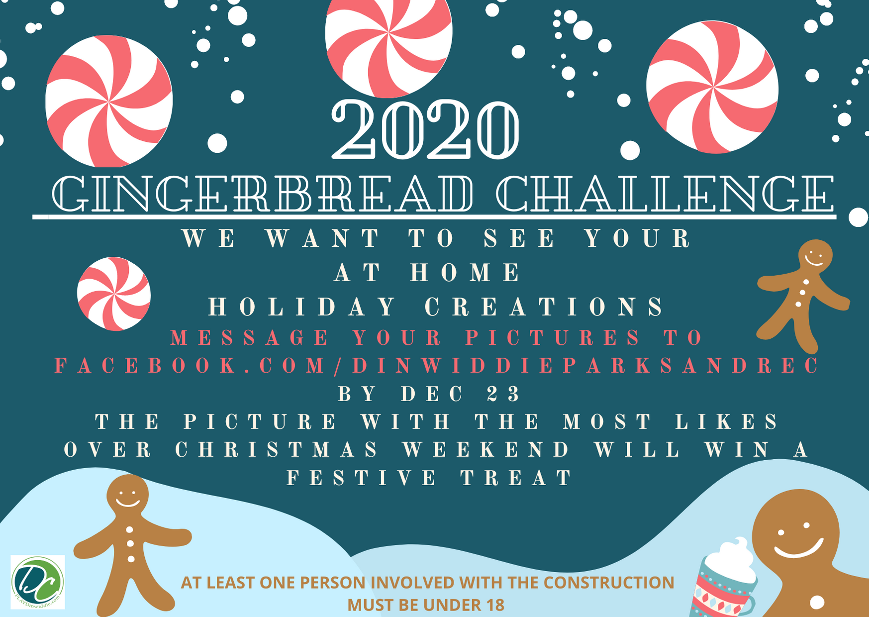 Gingerbread Challenge: Dec. 23 Deadline! - Dinwiddie County Schools
