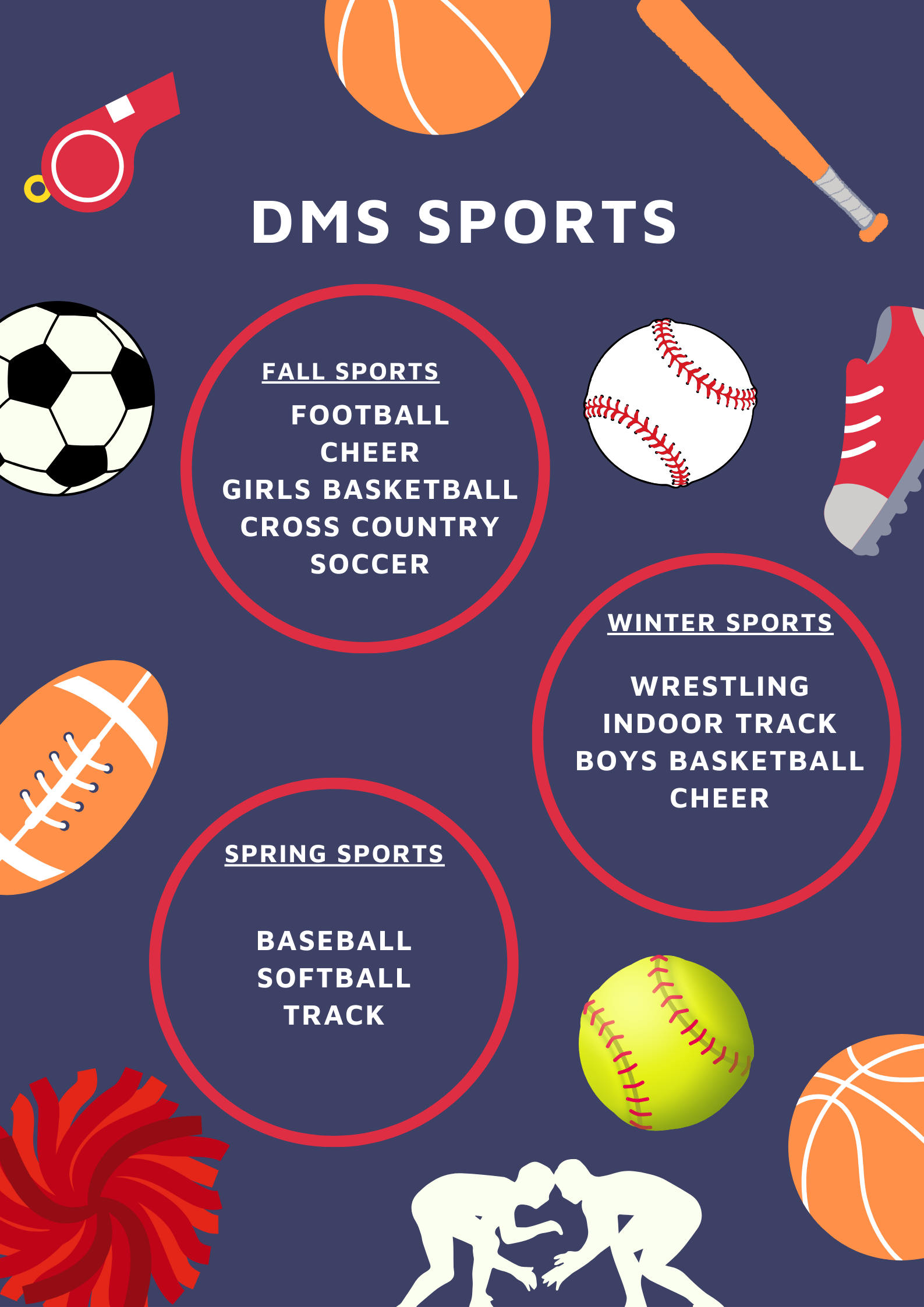 DMS Clubs and Athletics - Dinwiddie Middle School